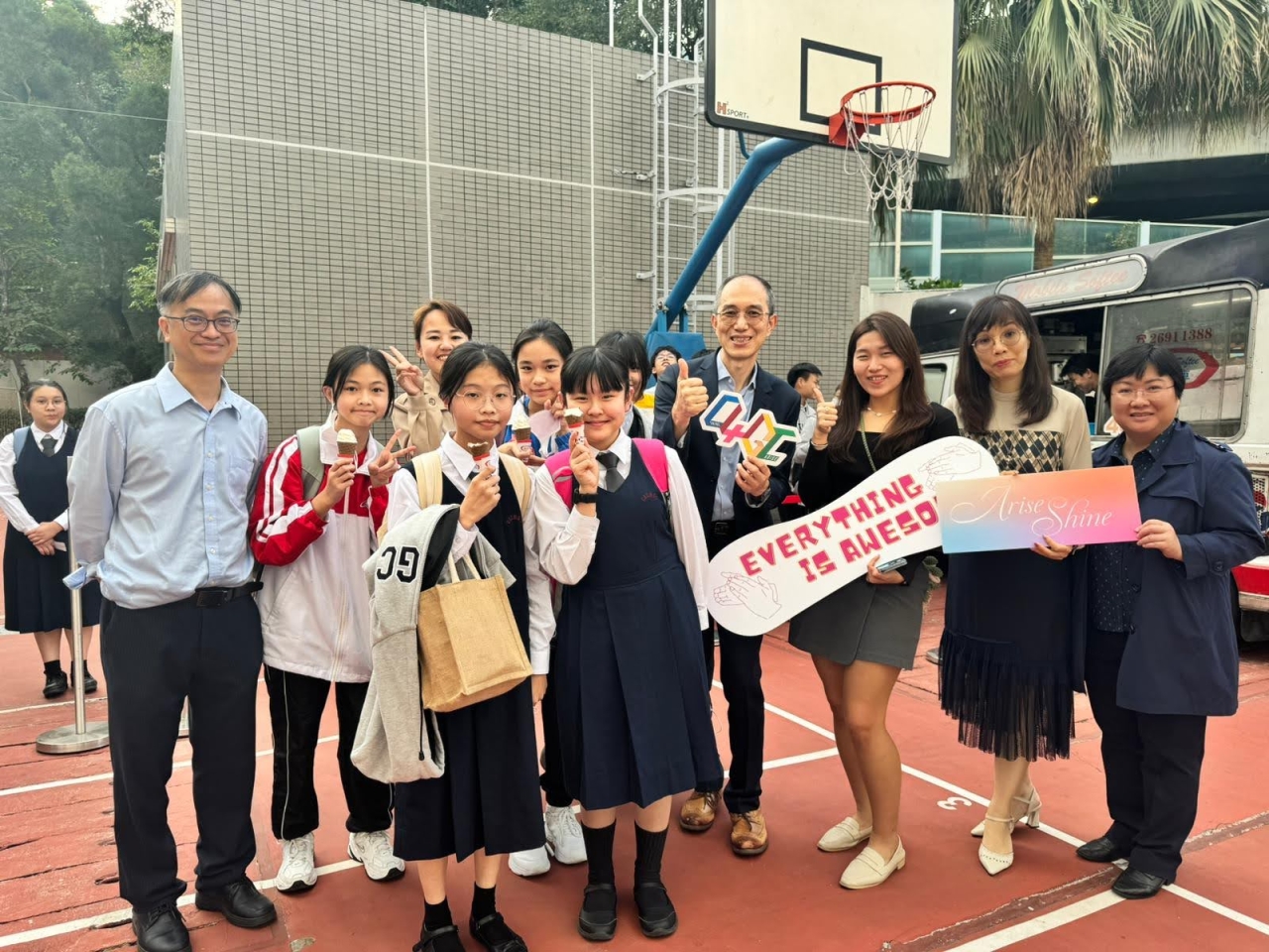 Christmas Ice-cream 2023 | Christian Alliance Cheng Wing Gee College