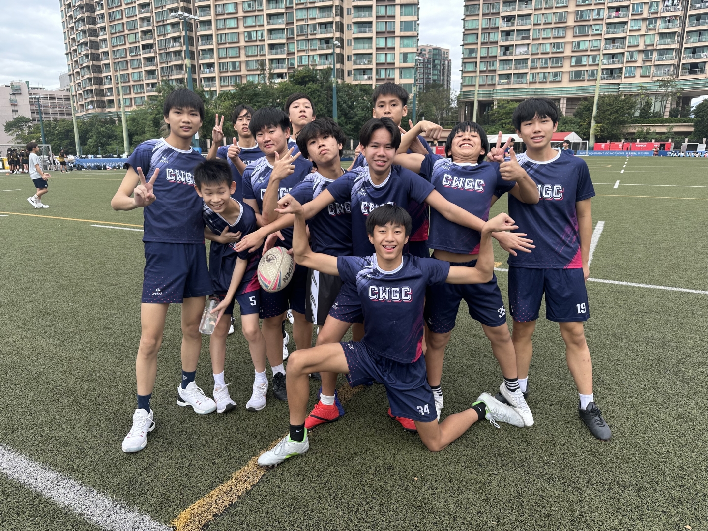 Rugby Team 2023 | Christian Alliance Cheng Wing Gee College